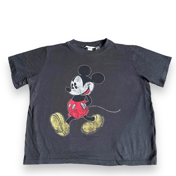 H&M | Tops | Hm Disney Motif Jersey Tshirt | Poshmark